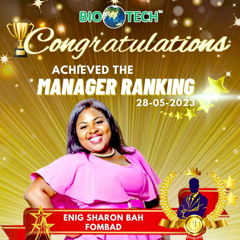MANAGER RANKING - Bio Tech Global Sdn. Bhd.